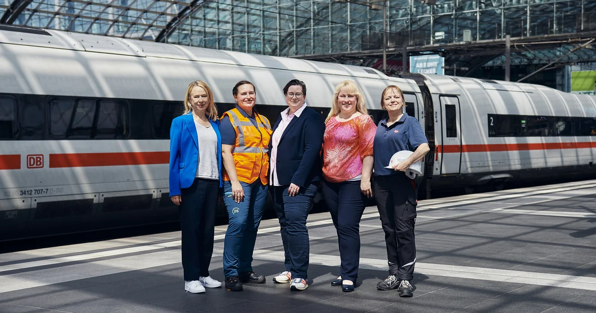 Deutsche Bahn setzt sich neues Ziel: 40 Prozent Frauen in Führung bis 2035
