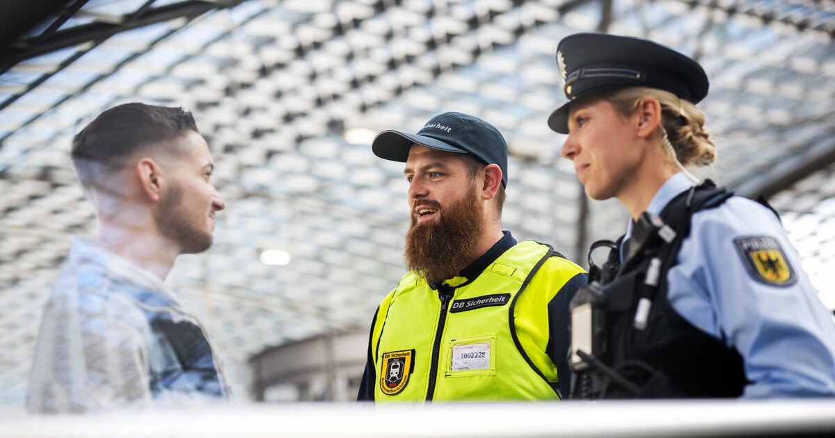 Wie die Deutsche Bahn für Sicherheit in Zügen und Bahnhöfen sorgt